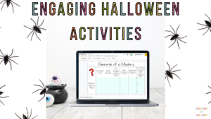 Engaging Halloween Activities for Upper Elementary ELA - Endeavors in ...