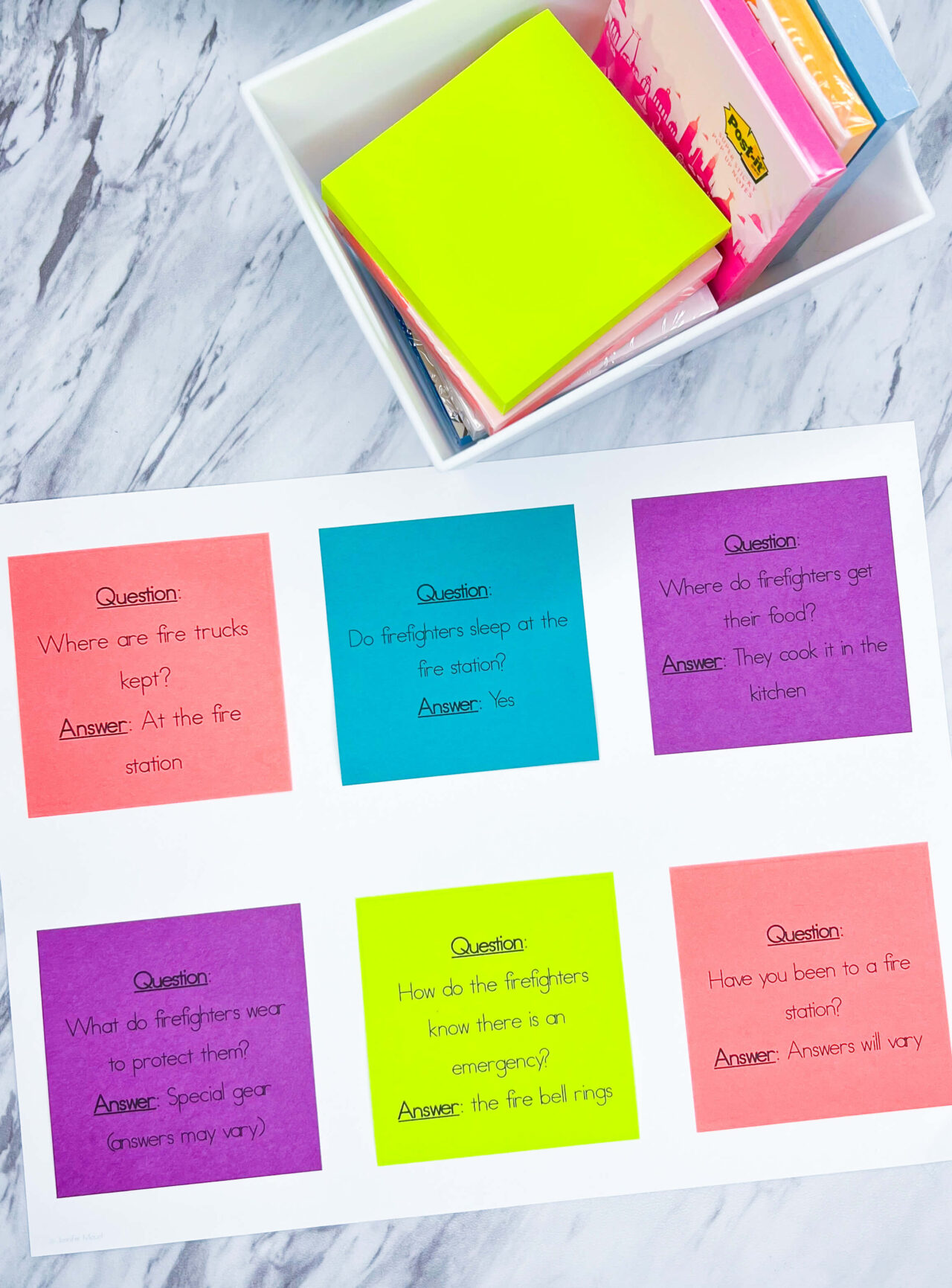 Preschool Fire Safety Activities - Endeavors in Education