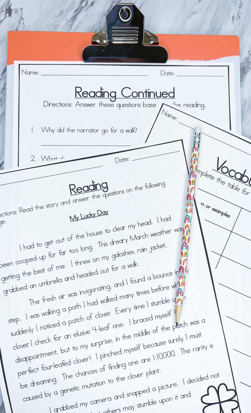 3 Reasons You Should be Using Reading Comprehension Passages in the ...
