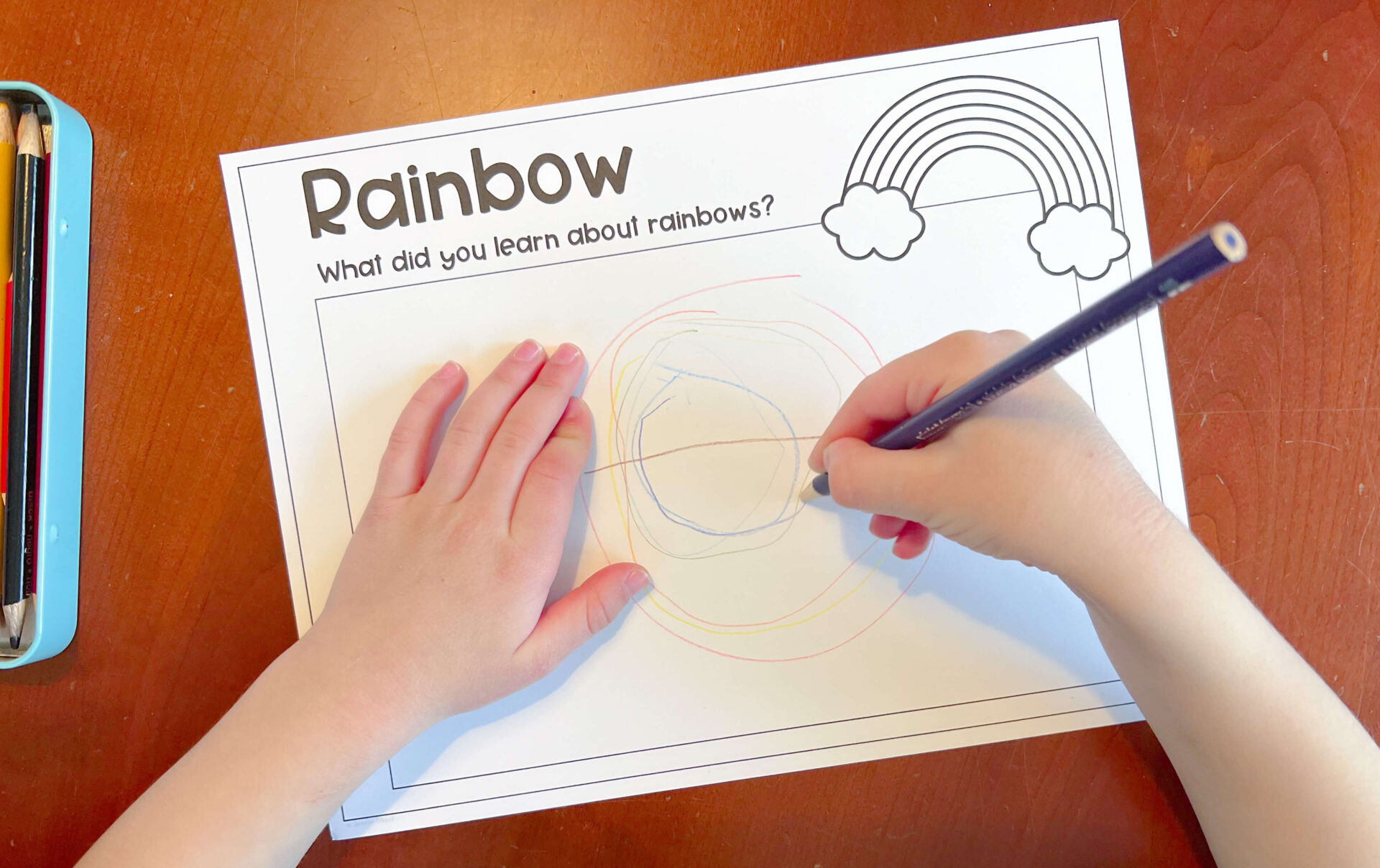 Preschool Rainbow Activities - Endeavors in Education