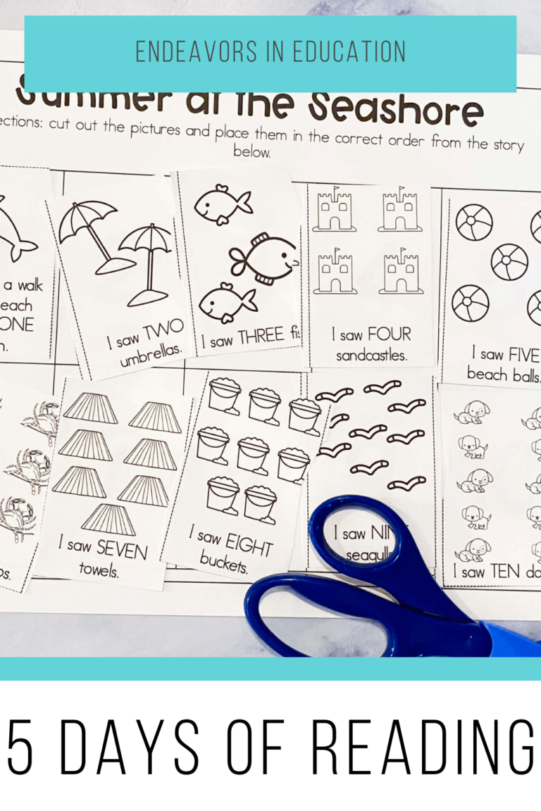 Ocean Themed Activities for Preschool - Endeavors in Education