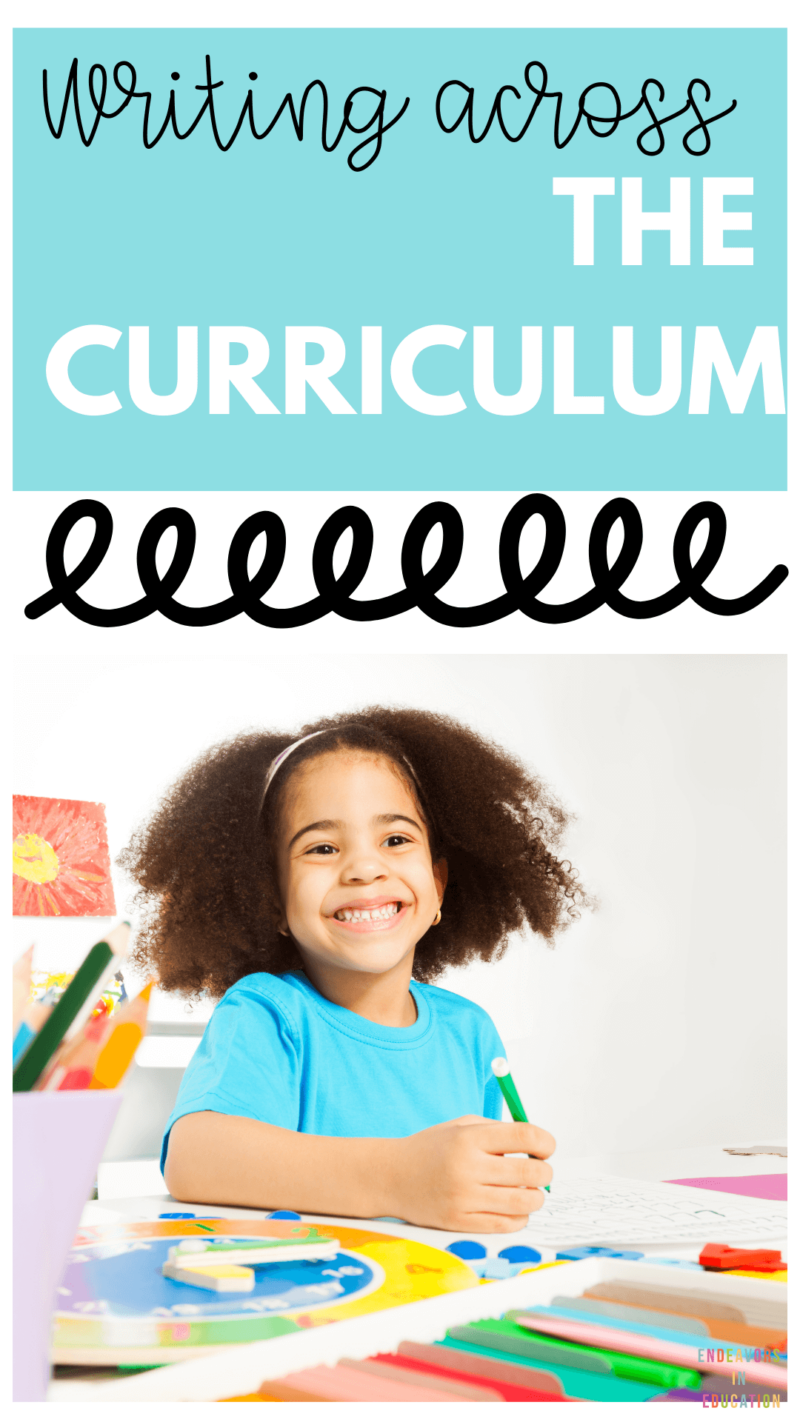 Writing Across the Curriculum - Endeavors in Education