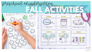 Preschool Fall Unit Teaching Ideas - Endeavors in Education