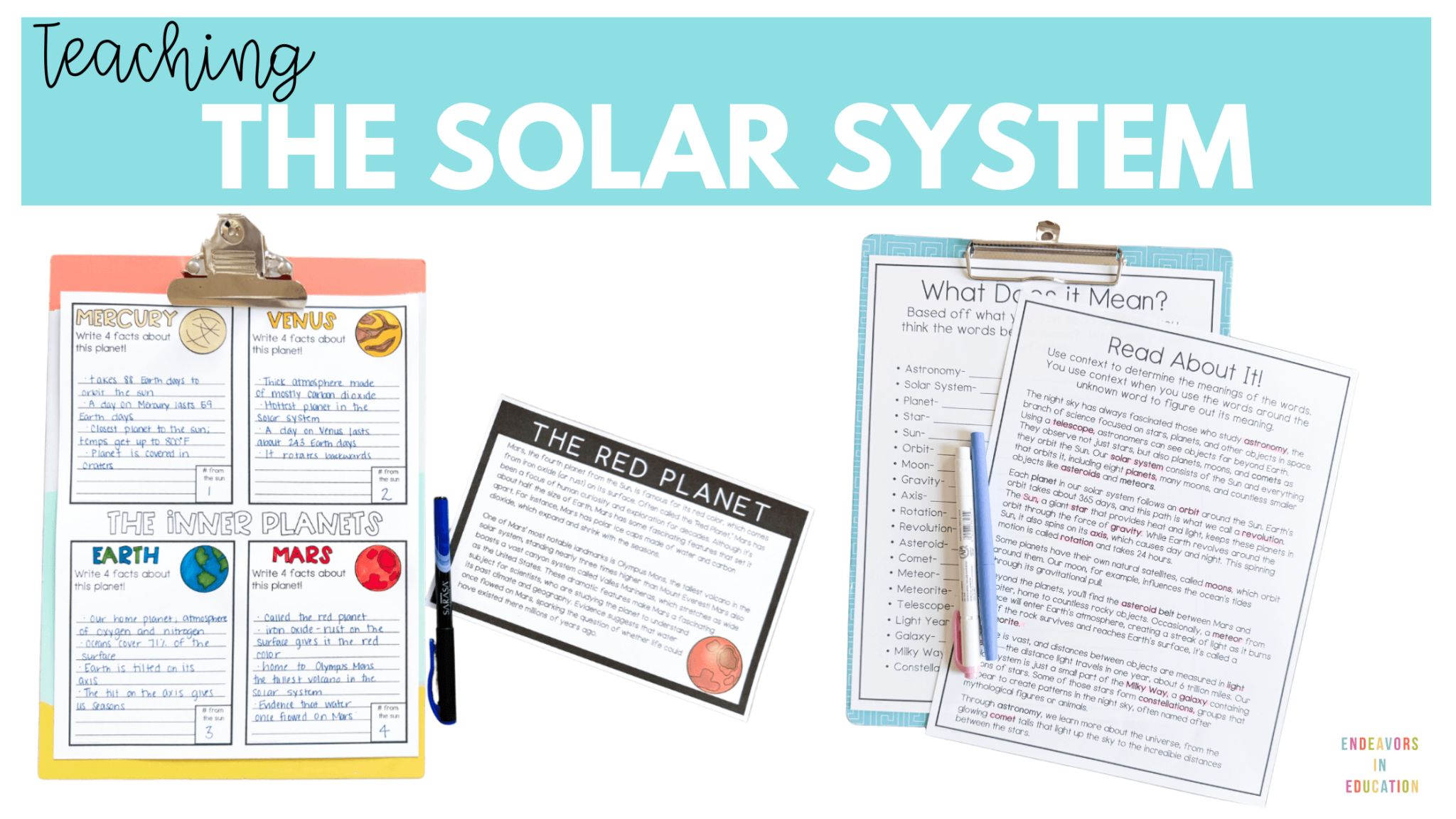 Teaching the Solar System and Space: 9 Tips for Elementary Science ...
