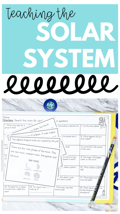 Teaching the Solar System and Space: 9 Tips for Elementary Science ...