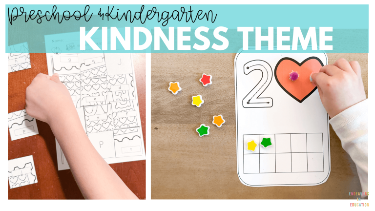 Fun Kindness Activities for Preschoolers - Endeavors in Education