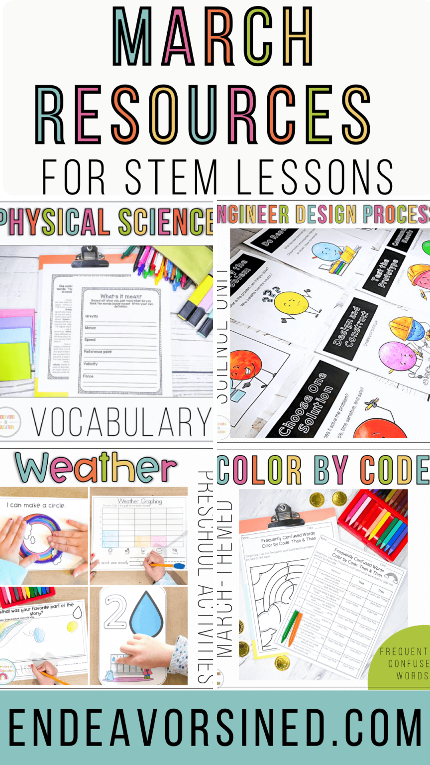5 Great Hands-On STEM Lessons and Activities for March - Endeavors in ...